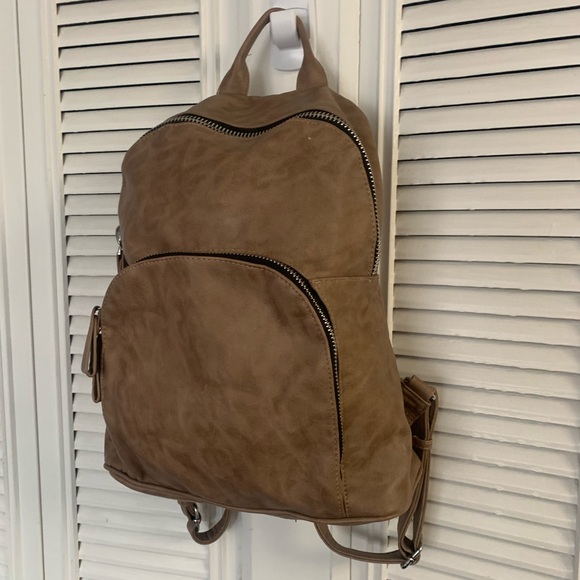 Madison West | Bags | Madison West Vegan Leather Backpack | Poshmark